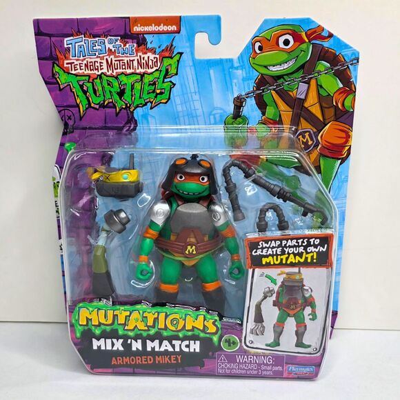 Toys | Tmnt Mutations Mix N Match Armored Mikey Teenage Mutant Ninja ...